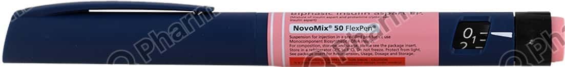 Novomix Flexpen 100 IU/ML Suspension For Injection (3): Uses, Side ...