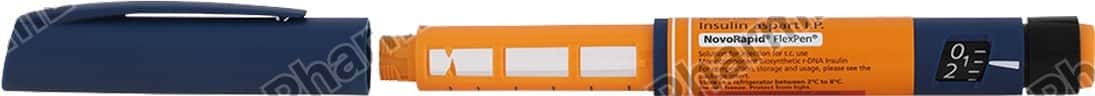 Novorapid Flexpen 100 IU/ML Solution For Injection (3): Uses, Side ...