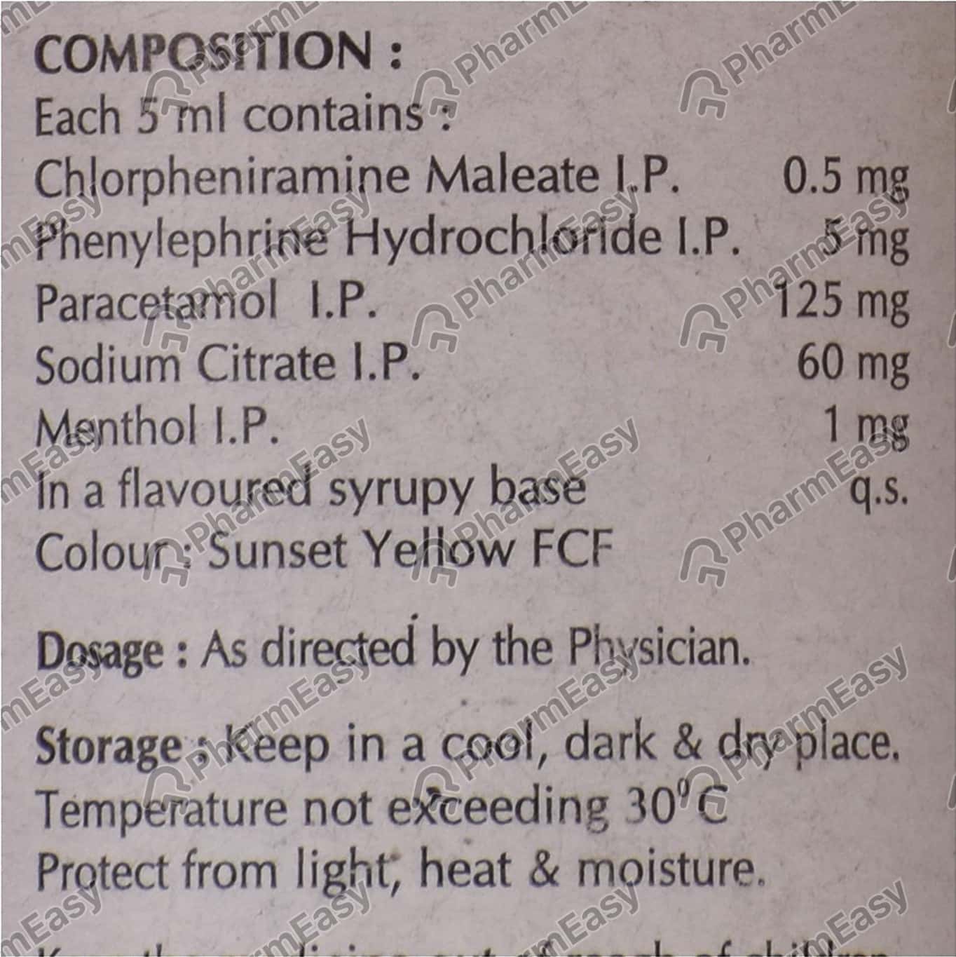 Nozee Syrup (60): Uses, Side Effects, Price & Dosage | PharmEasy