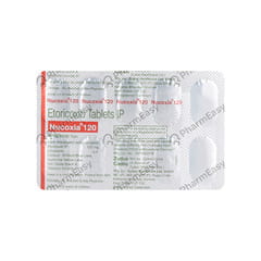 Nucoxia 120 MG Tablet (10) - Uses, Side Effects, Dosage, Composition ...