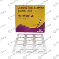Nurokind Lc Strip Of 10 Tablets: Uses, Side Effects, Price & Dosage ...