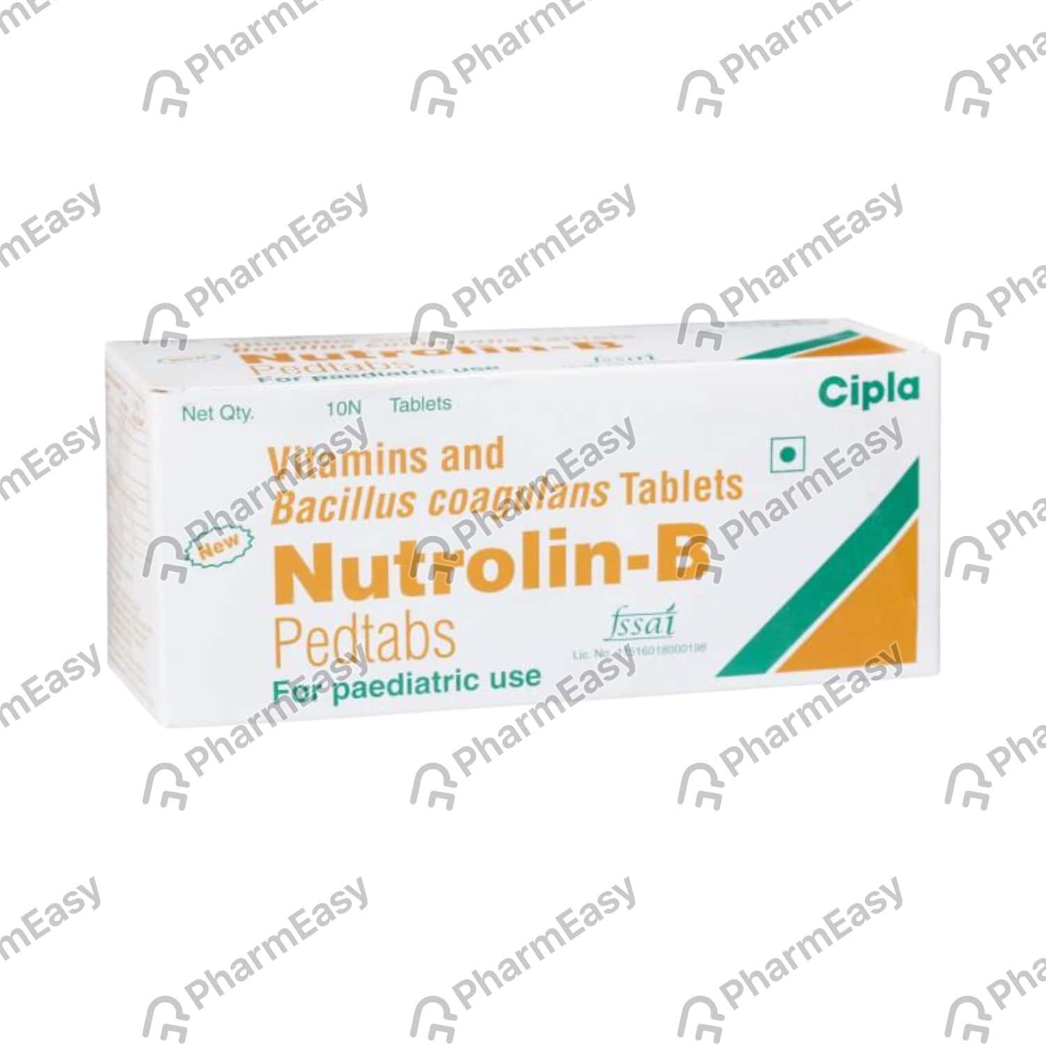 Buy Nutrolin B Paediatric Strip Of 10 Tablets Online at Flat 15% OFF ...