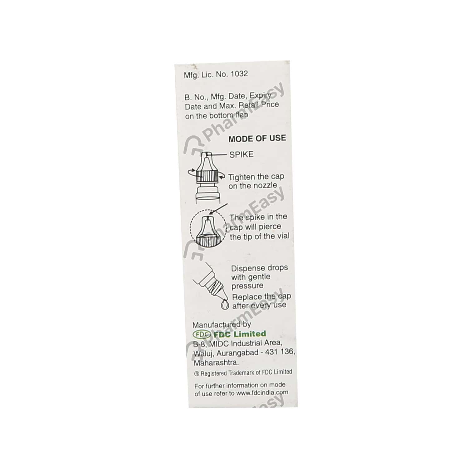 Buy Ocuflur 0.03 % Eye Drop (5) Online at Flat 18% OFF* | PharmEasy