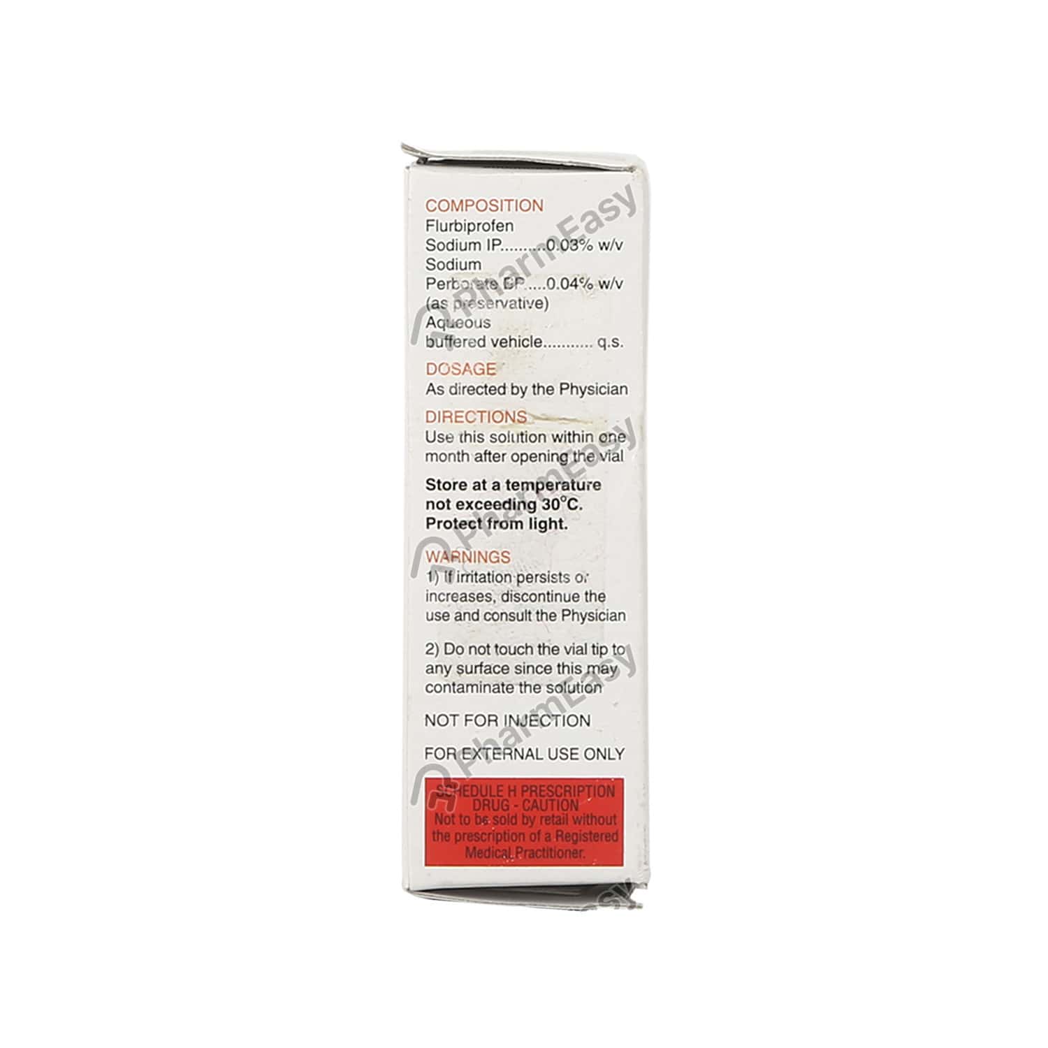 Buy Ocuflur 0.03 % Eye Drop (5) Online at Flat 18% OFF* | PharmEasy