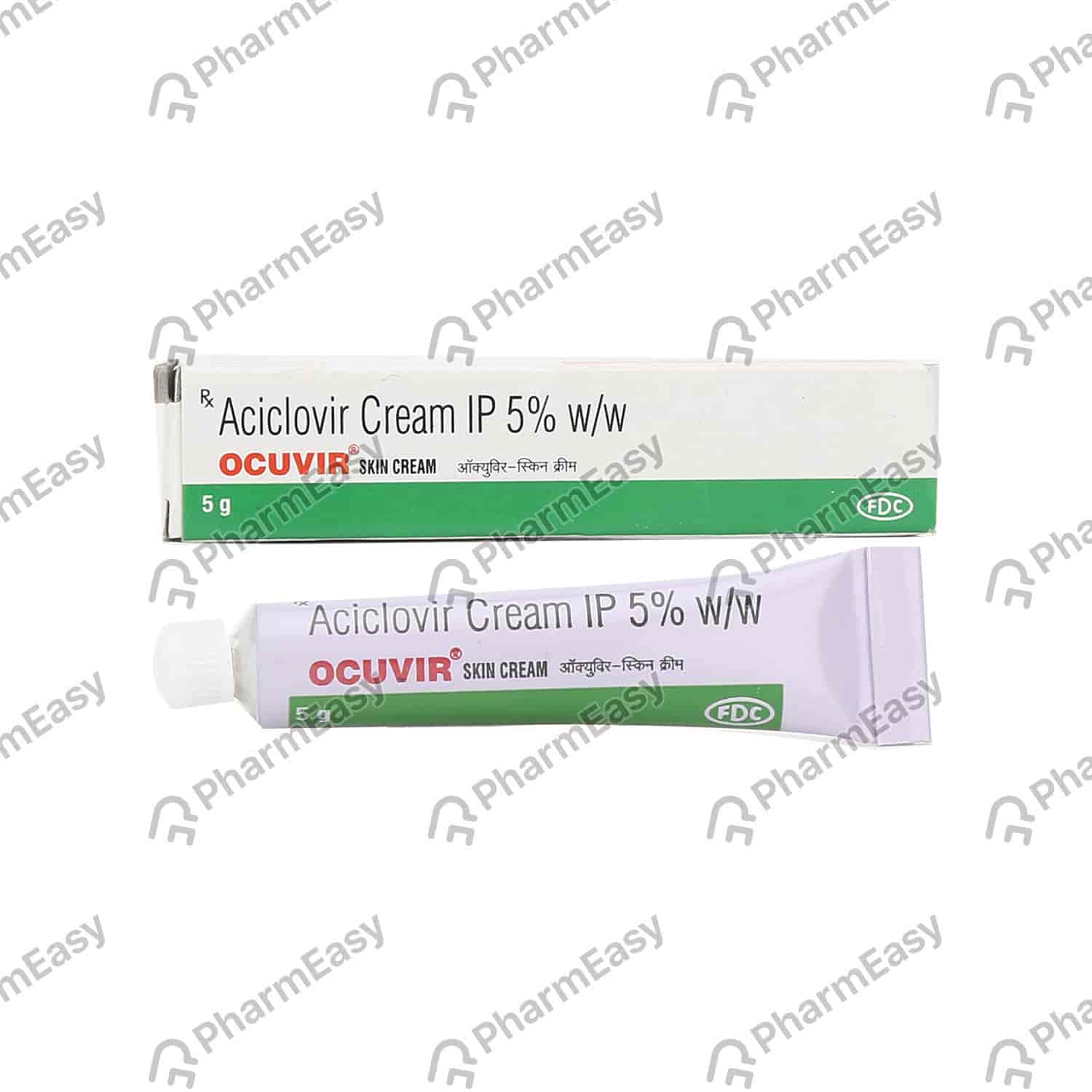 Buy Ocuvir 5% Skin Cream 5gm Online at Flat 18% OFF* | PharmEasy
