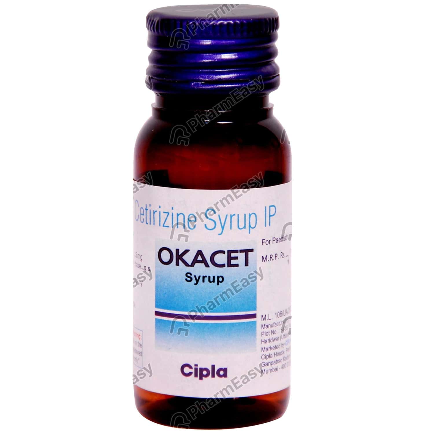 Okacet 5 MG Syrup (30) - Uses, Side Effects, Dosage, Composition ...
