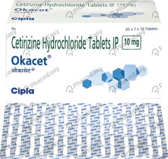 Okacet Tablet: Uses, Side-effects, Price, Dosage & More Info - PharmEasy