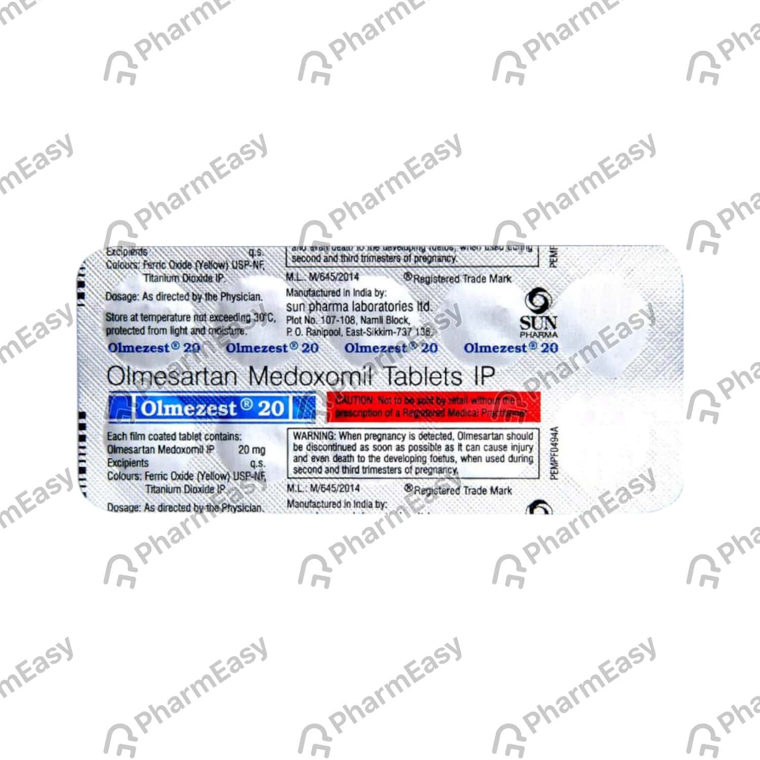 Olmezest 20 Tablet: Uses, Side-effects, Price, Dosage & More Info ...