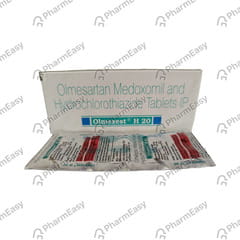 Olmezest H 20mg Strip Of 10 Tablets: Uses, Side Effects, Price & Dosage ...