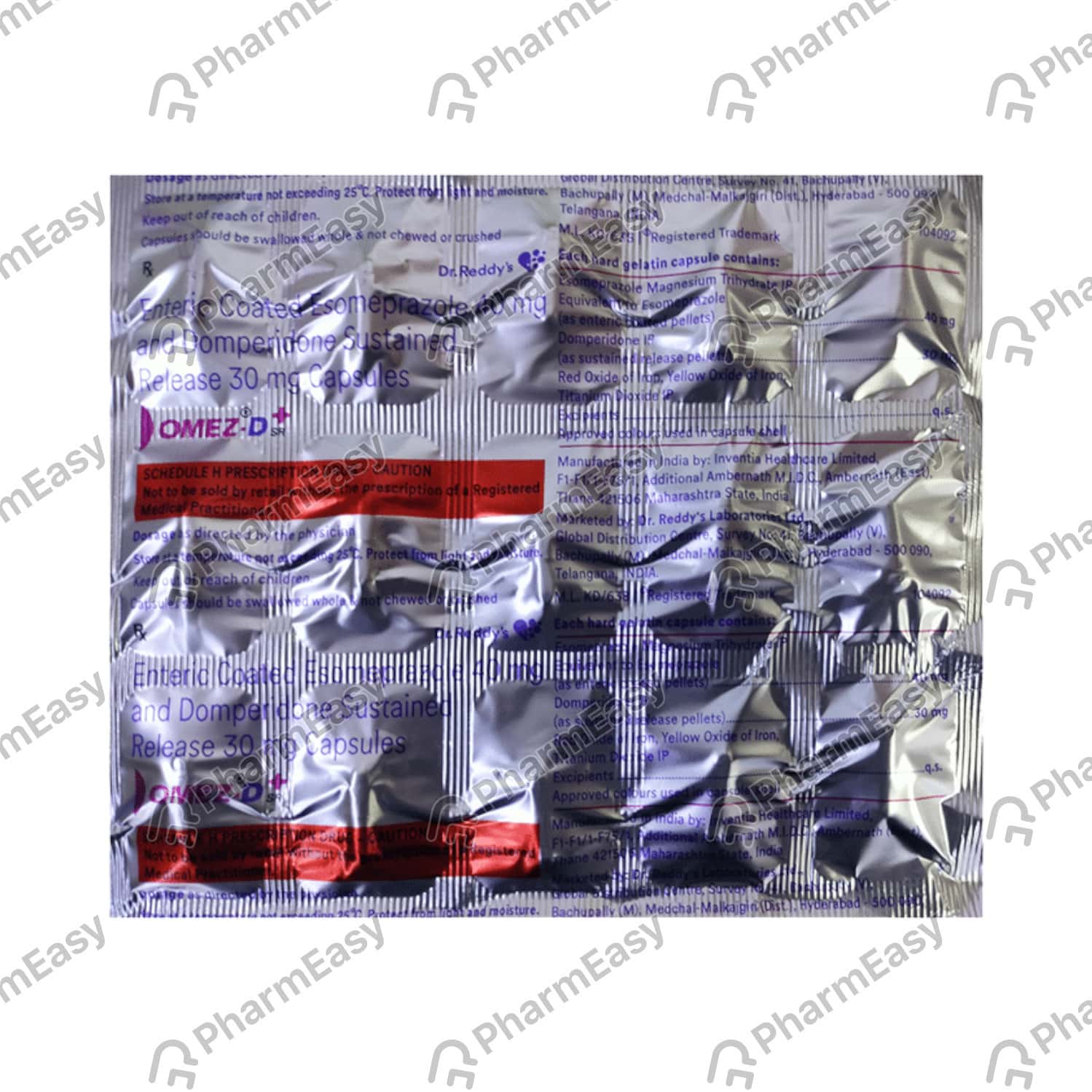 Omez Dsr Strip Of 10 Capsules: Uses, Side Effects, Price & Dosage ...