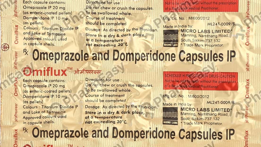 Omiflux Capsule: Uses, Side-effects, Price, Dosage & More Info - PharmEasy