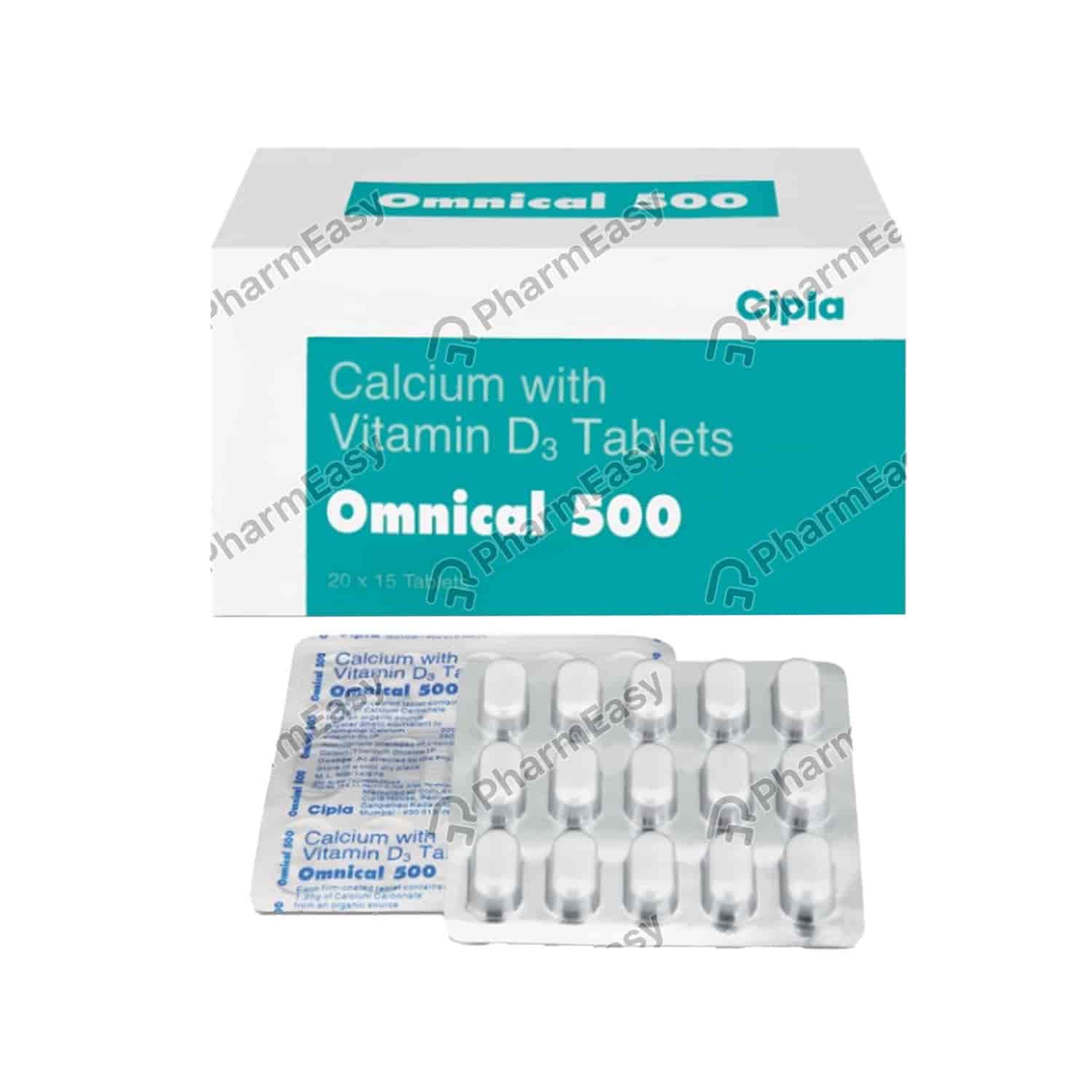 Omnical 500mg Tab - Uses, Side Effects, Dosage, Composition & Price ...