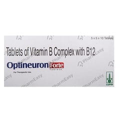 Buy Optineuron Forte Tablet 10'S Online at Flat 18% OFF* | PharmEasy