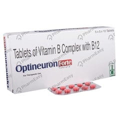Buy Optineuron Forte Tablet 10'S Online at Flat 18% OFF* | PharmEasy