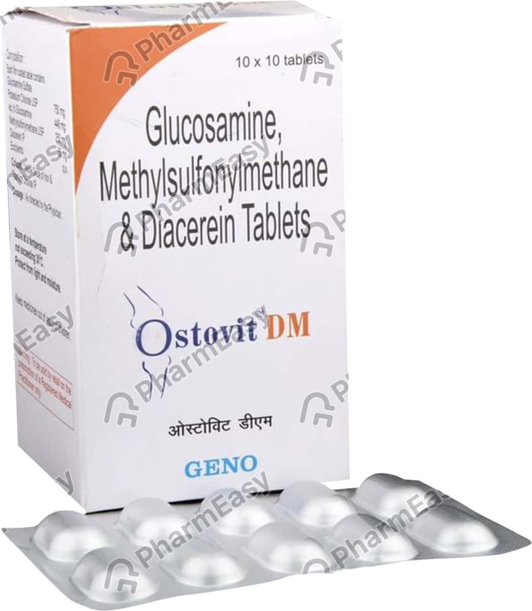 Ostovit Dm Strip Of 10 Tablets: Uses, Side Effects, Price & Dosage ...