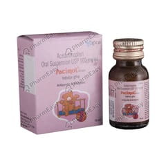 Pacimol 100 MG Suspension (15) - Uses, Side Effects, Dosage ...