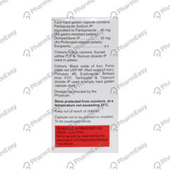 Pan D Strip Of 10 Capsules: Uses, Side Effects, Price & Dosage | PharmEasy