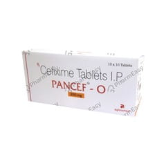 Pancef O 200 MG Tablet (10) - Uses, Side Effects, Dosage, Composition ...
