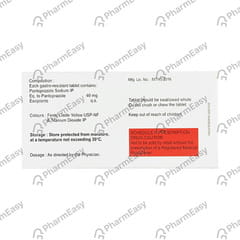 Pantakind 40 MG Tablet (10): Uses, Side Effects, Price & Dosage | PharmEasy