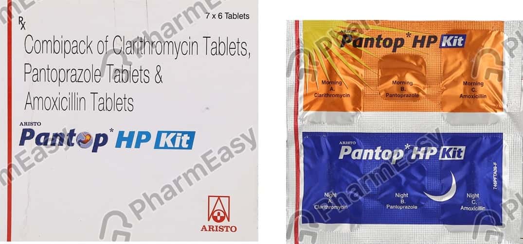 Pantop Hp Strip Of 6 Tablet Combikit: Uses, Side Effects, Price & Dosage | PharmEasy