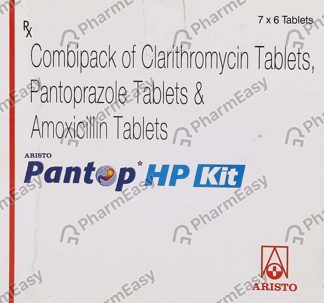 Pantop Hp Strip Of 6 Tablet Combikit: Uses, Side Effects, Price & Dosage | PharmEasy