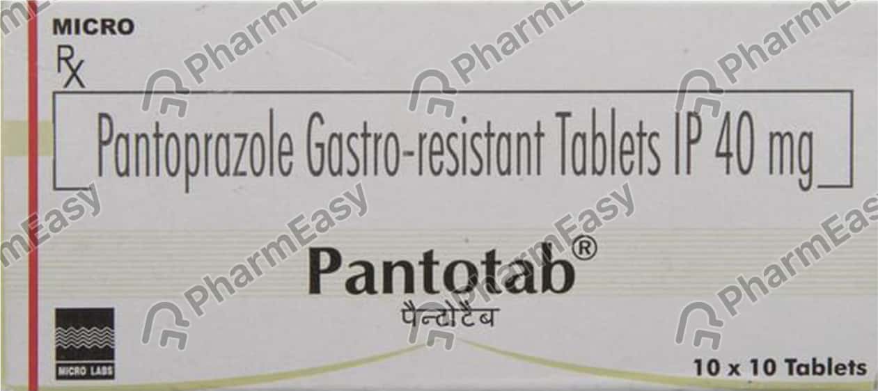 Pantotab 40 MG Tablet (10): Uses, Side Effects, Price & Dosage | PharmEasy
