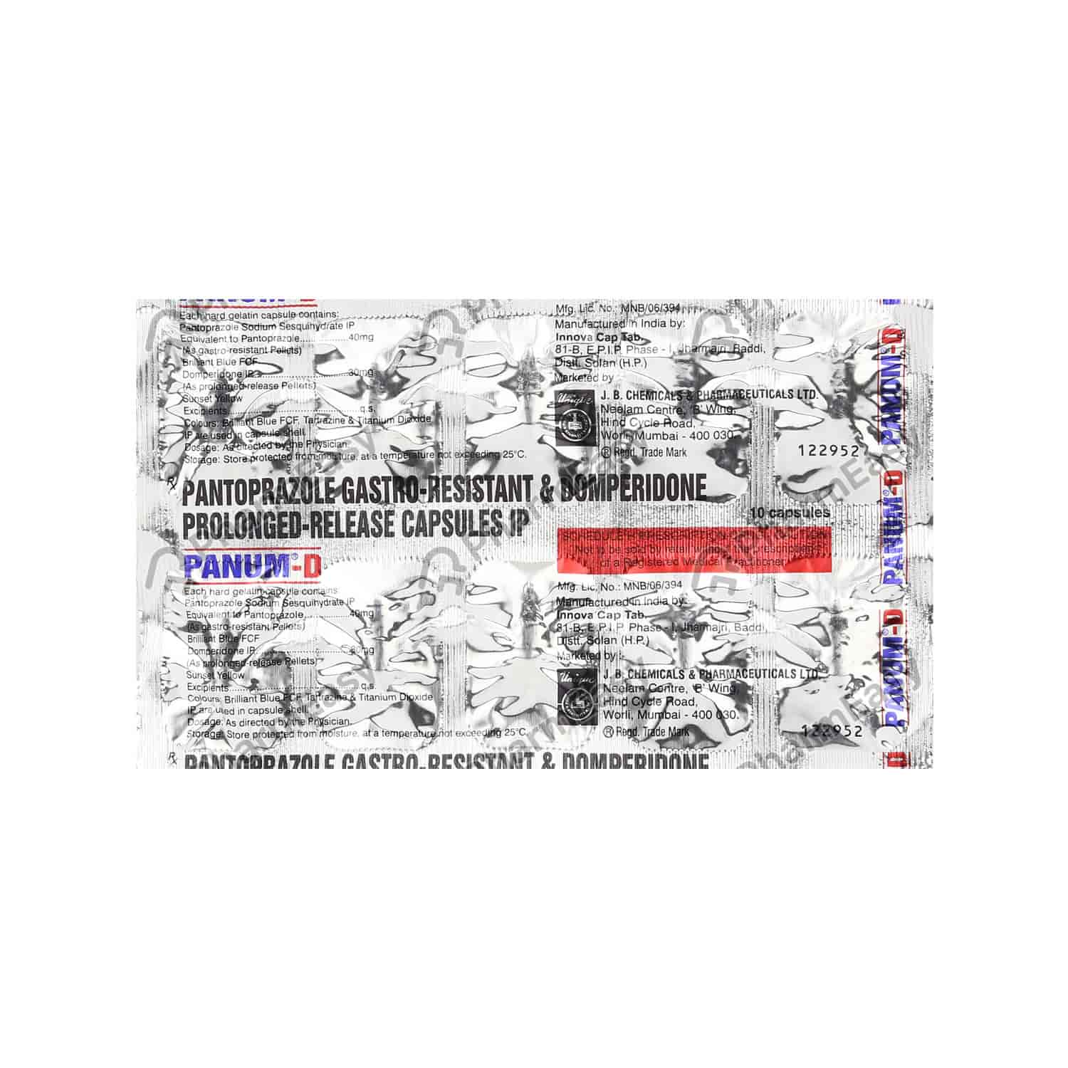 Panum D Capsule 10'S - Uses, Side Effects, Dosage, Composition & Price ...