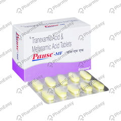 Pause Mf Strip Of 6 Tablets: Uses, Side Effects, Price & Dosage | PharmEasy