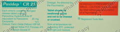 Paxidep Cr 25 MG Tablet (10): Uses, Side Effects, Price & Dosage ...