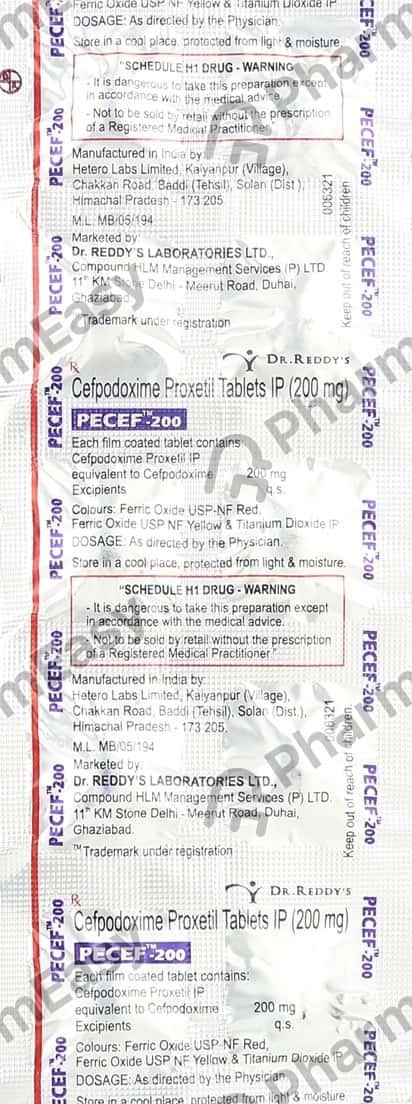 Syprox 200 MG Tablet (10): Uses, Side Effects, Price, Dosage ...