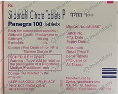 Penegra 100 Tablet: Uses, Side-effects, Price, Dosage & More Info ...