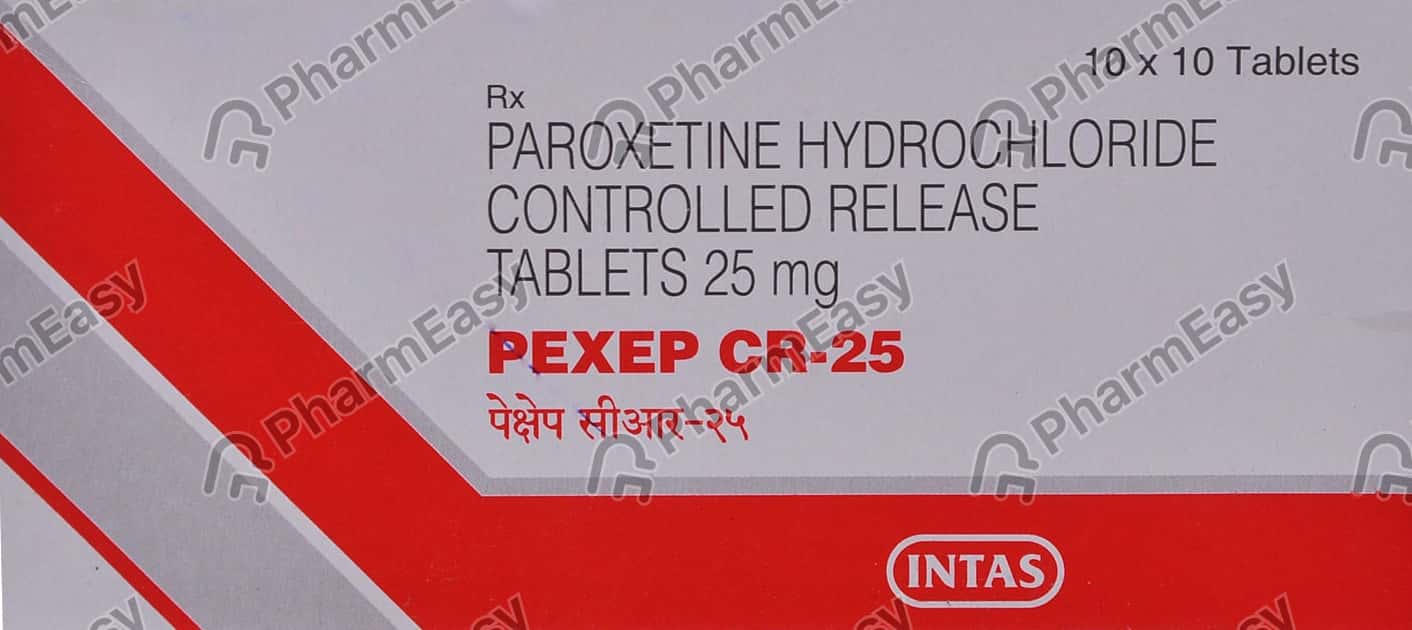 Pexep Cr 25 MG Tablet (10): Uses, Side Effects, Price & Dosage | PharmEasy