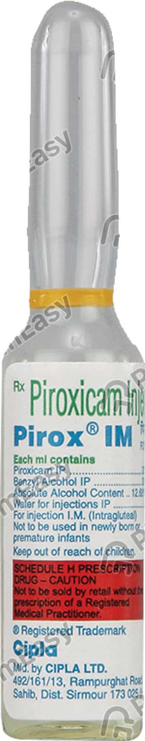 Buy Pirox Injection 2ml Online at Flat 15% OFF | PharmEasy