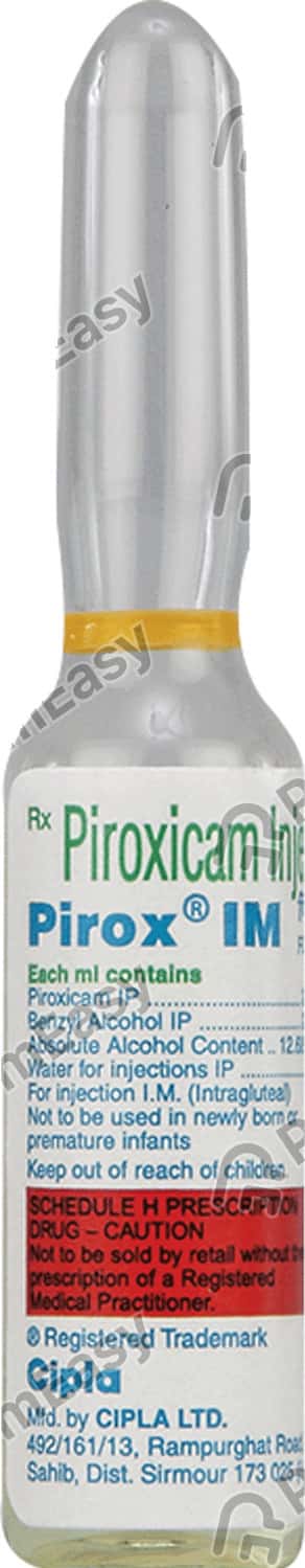 Buy Pirox Injection 2ml Online at Flat 15% OFF | PharmEasy
