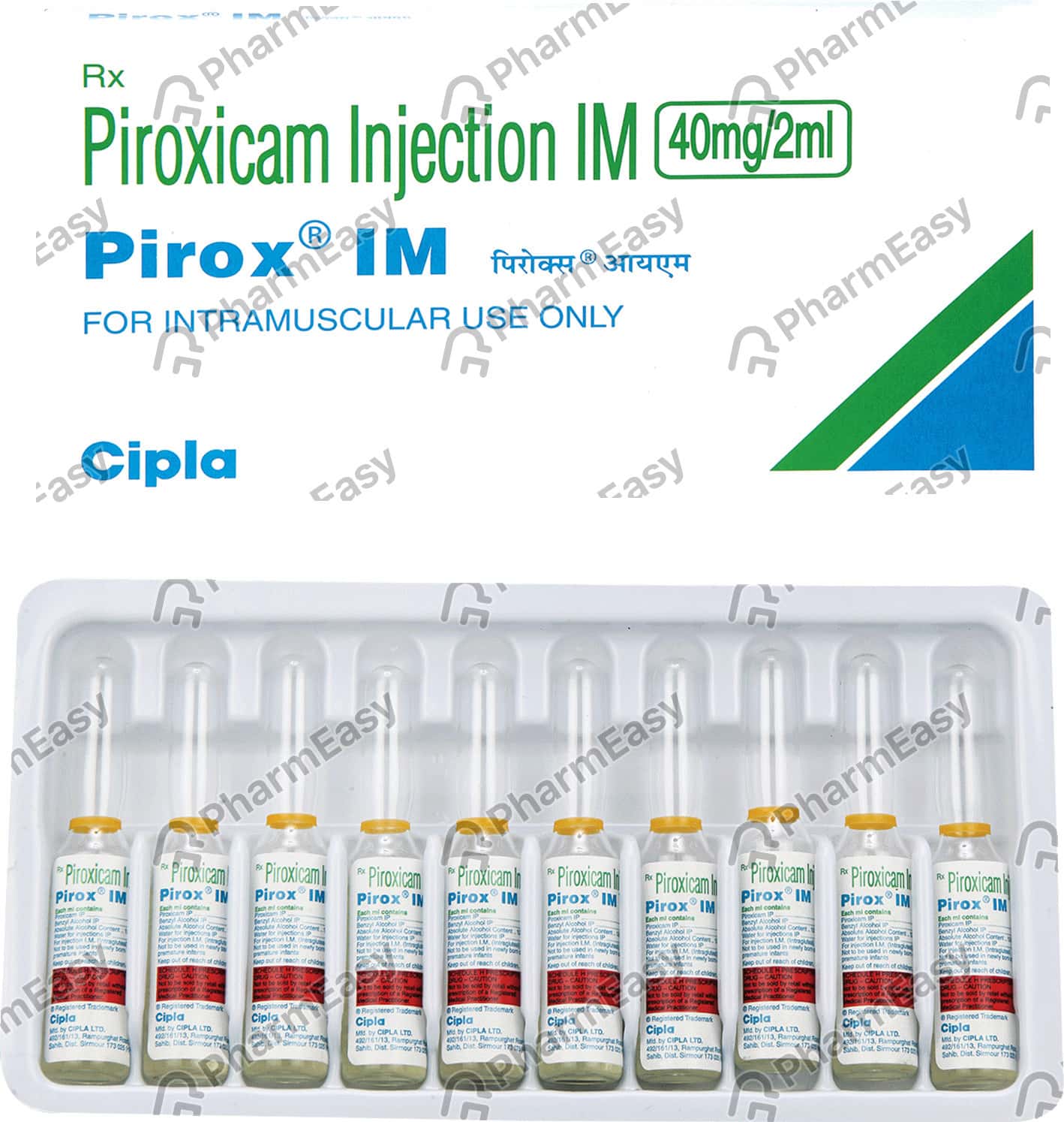 Buy Pirox Injection 2ml Online at Flat 15% OFF | PharmEasy