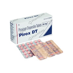 Buy Pirox Dt 20 MG Tablet (10) Online at Flat 18% OFF* | PharmEasy