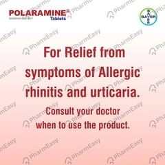 Polaramine 2 MG Tablet (10): Uses, Side Effects, Price & Dosage | PharmEasy