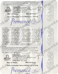 Buy Premence Plus Strip Of 15 Capsules Online at Flat 15% OFF | PharmEasy