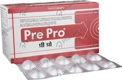 Buy Prepro Strip Of 10 Capsules Online at Flat 15% OFF | PharmEasy