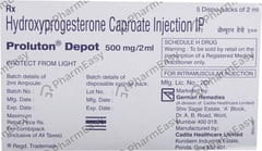 Proluton Depot 500mg/2ml Injection: Uses, Side-effects, Price, Dosage ...