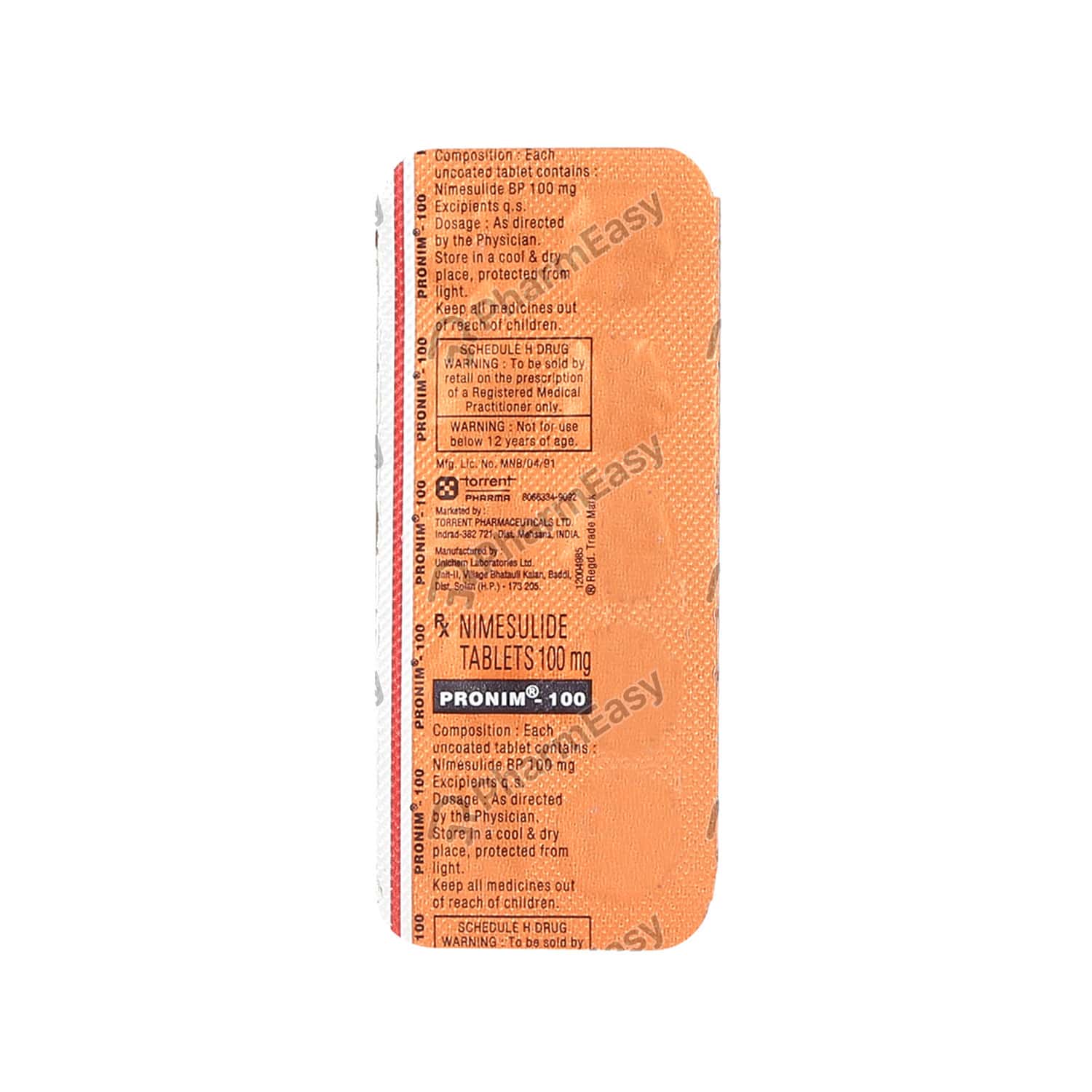 Buy Pronim 100mg Tablet Online at Flat 18% OFF* | PharmEasy