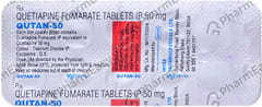 Qutan 50 MG Tablet (10): Uses, Side Effects, Price & Dosage | PharmEasy
