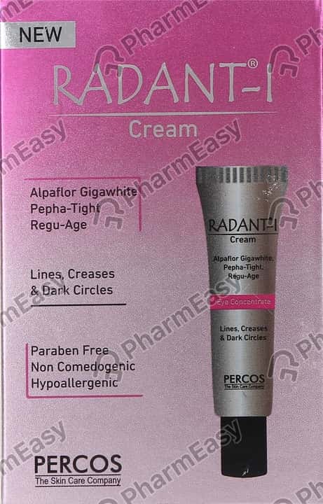 Buy NEW RADANT I CREAM 15ML Online & Get Upto 60% OFF at PharmEasy