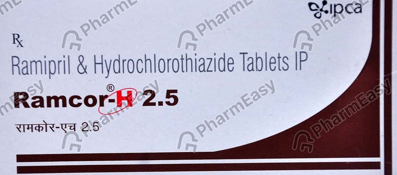 Ramcor H 2.5mg Strip Of 10 Tablets: Uses, Side Effects, Price & Dosage ...