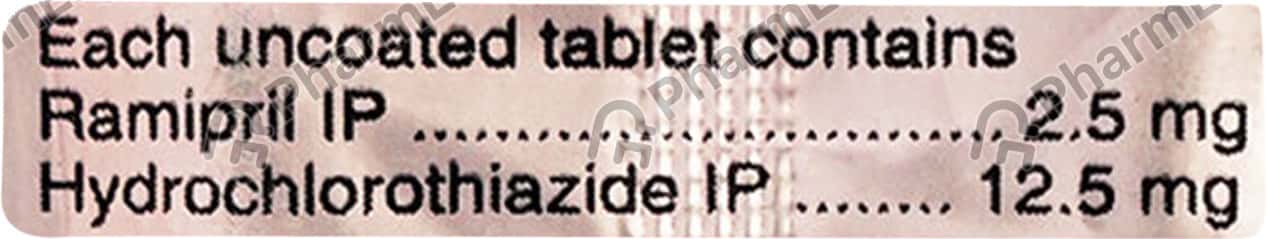 Ramipres H 2.5mg Strip Of 10 Tablets: Uses, Side Effects, Price ...
