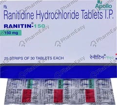 Ranitin 150 MG Tablet (30): Uses, Side Effects, Price & Dosage | PharmEasy