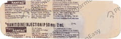 Rantac Injection 2ml: Uses, Side-effects, Price, Dosage & More Info ...