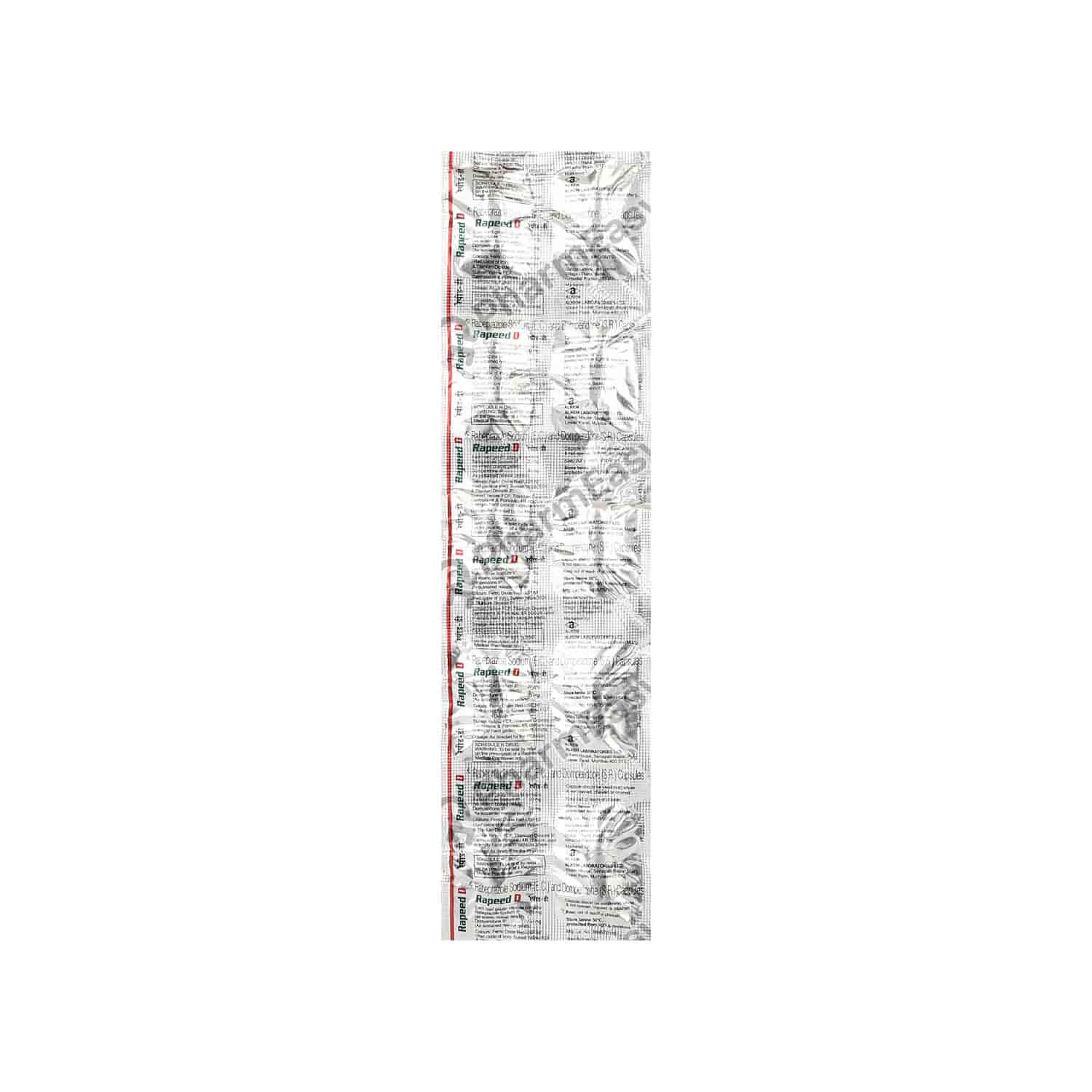 Rapeed D Cap - Uses, Side Effects, Dosage, Composition & Price | PharmEasy