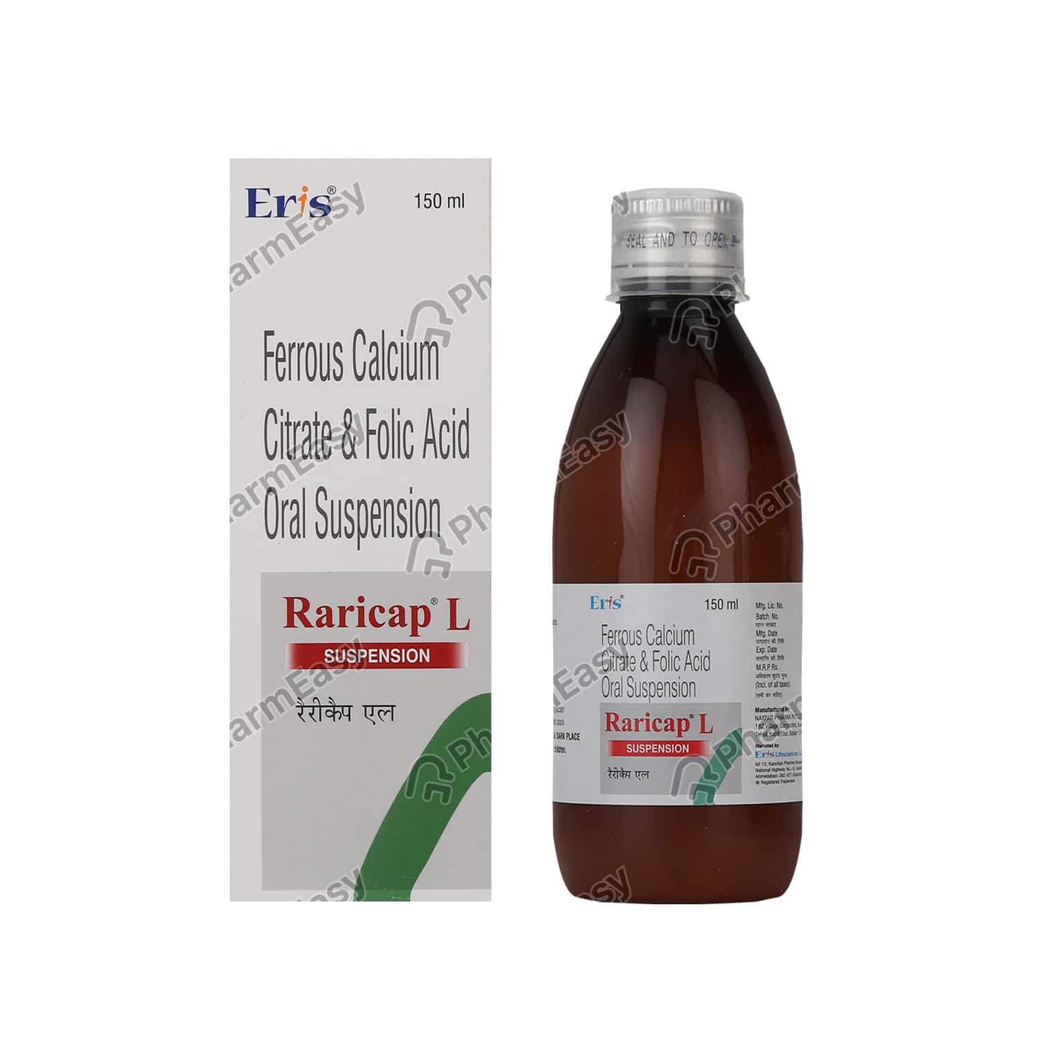 Raricap L Suspension - Uses, Side Effects, Dosage, Composition & Price ...