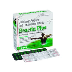 Reactin Plus Strip Of 10 Tablets - Uses, Side Effects, Dosage ...